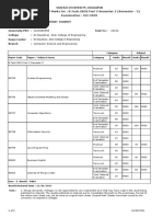 2ND PUC Marks Card - Chandana | PDF