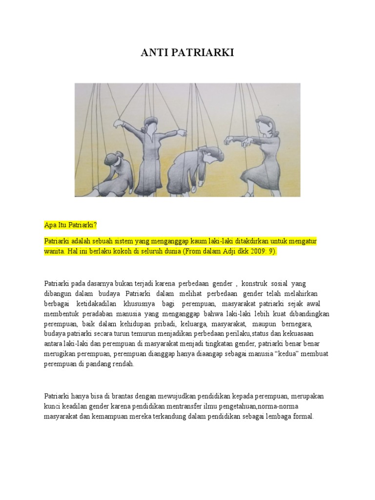 Anti Patriarki | PDF