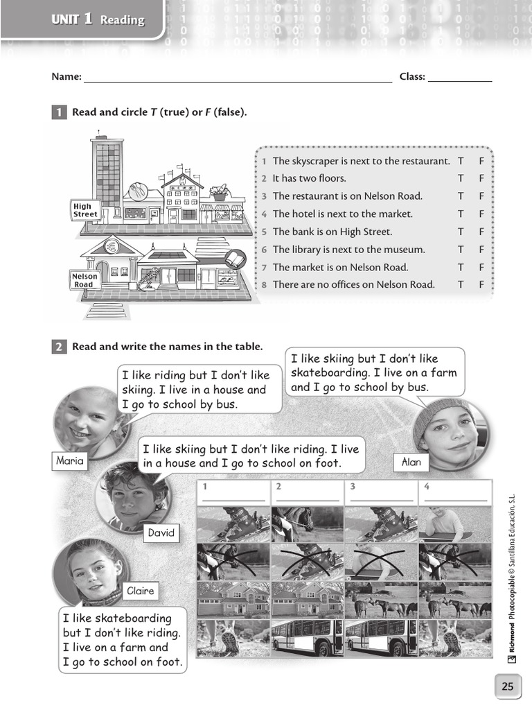 Wonder 5 Unit 1 Reading | PDF