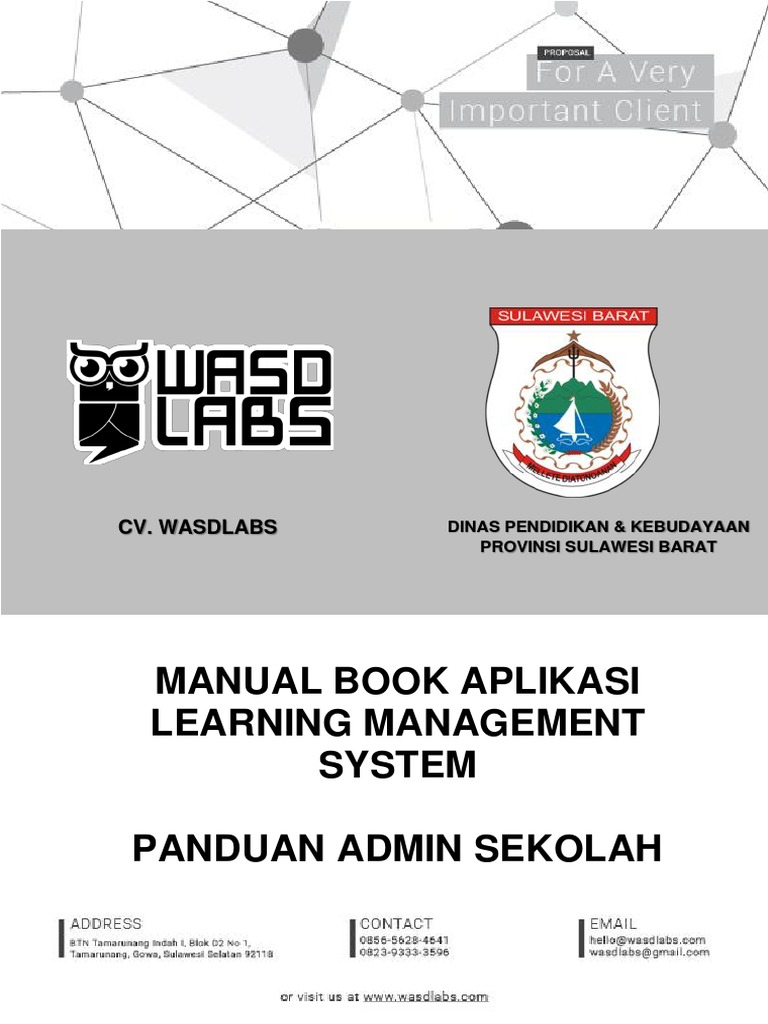 Manual Book - Admin Sekolah | PDF