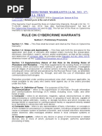 Cybercrime Warrants: Scope and Application | PDF | Search Warrant ...