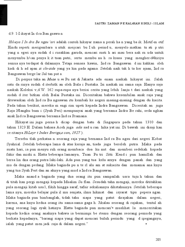 Hikayat Indra Bangsawan Dikonversi Pdf