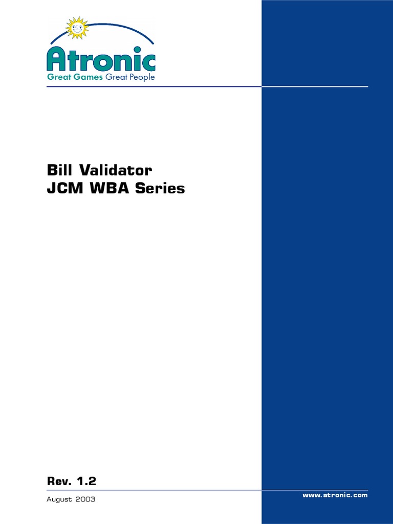 Manual Op Mo Gen JCM Wba-Series Row 1.2 | PDF | Calibration | Power Supply