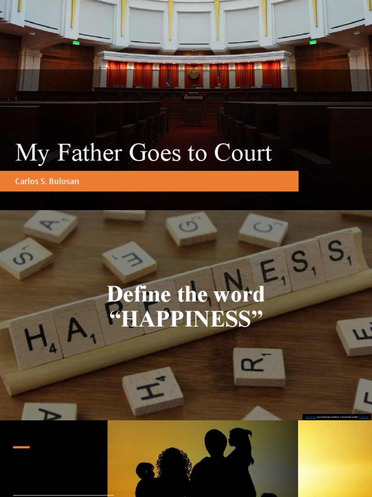Overview of "My Father Goes to Court" | PDF
