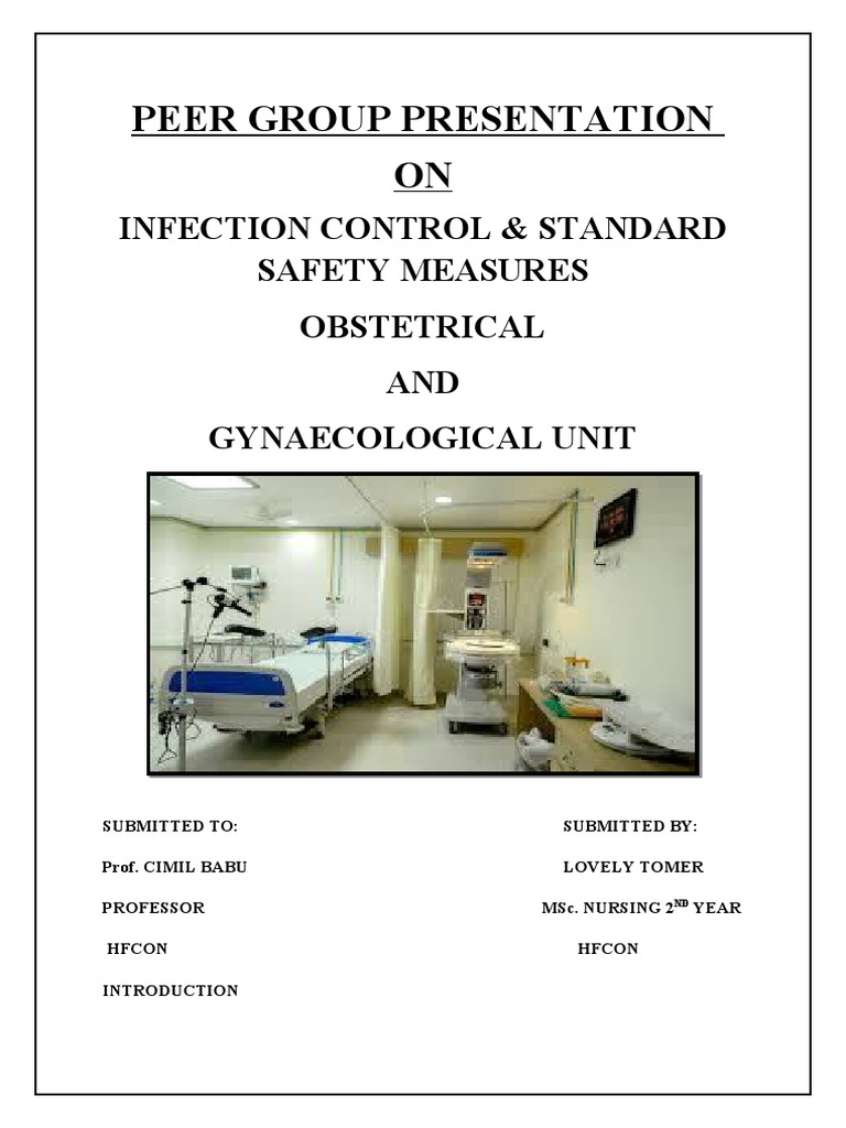 Infection Control and Standard Safety Measures | PDF | Hepatitis C ...