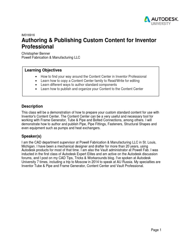 Mastering the Content Center: A Comprehensive Guide to Authoring and ...