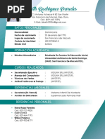 Curriculum Vitae | PDF | Business | Plan de estudios