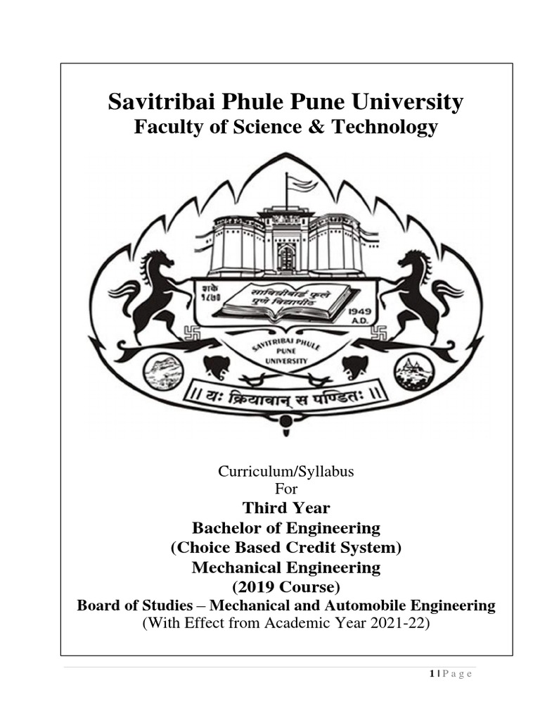 Te Mechanical Engineering 2019 Course Pdf Heat Transfer