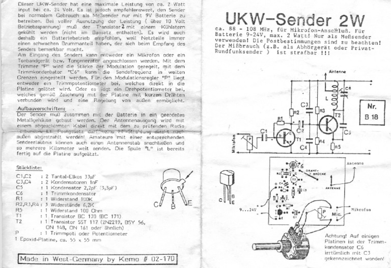 Ukw Sender Kaufen