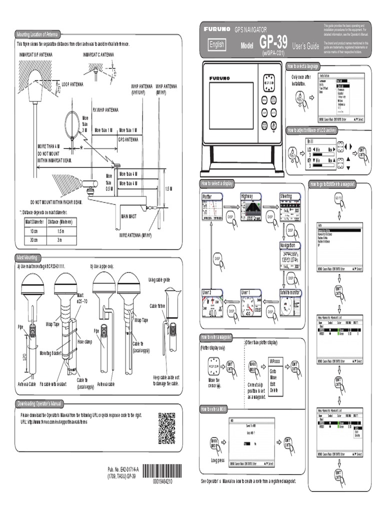 QUICK GUIDEE4201714A - Users - Guide - GP39 - GPA-C01 | PDF | Global ...