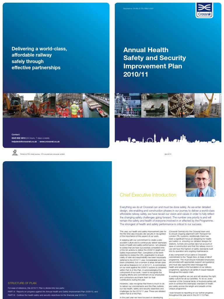 Annual Health Safety and Security Improvement Plan 2010/11 | Download ...