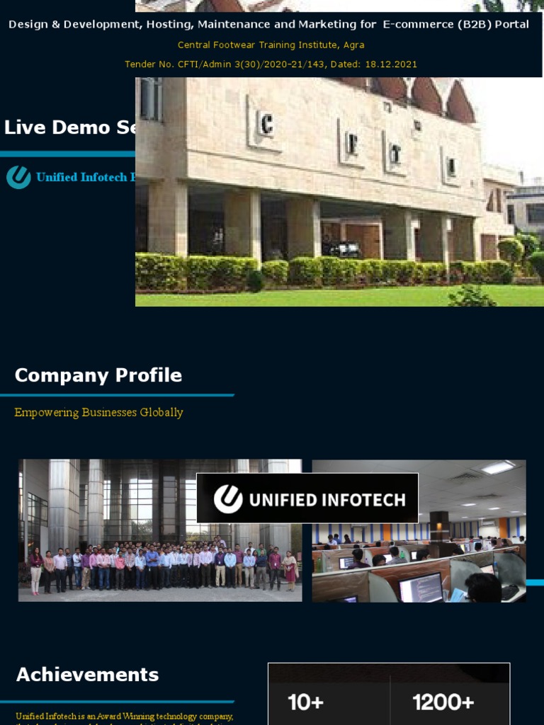 CFTI - Agra - Unified Infotech | PDF | Computing | Information Technology