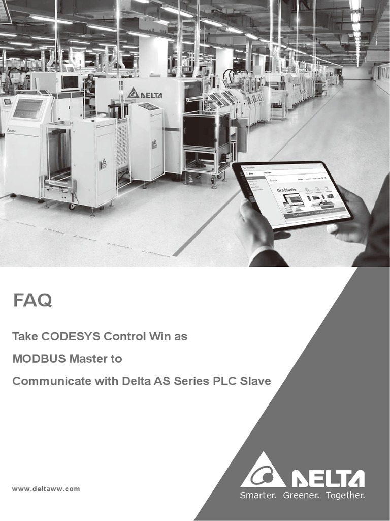 CODESYS Control Win As MODBUS Master To Communicate With Delta As Series PLC Slave | PDF ...