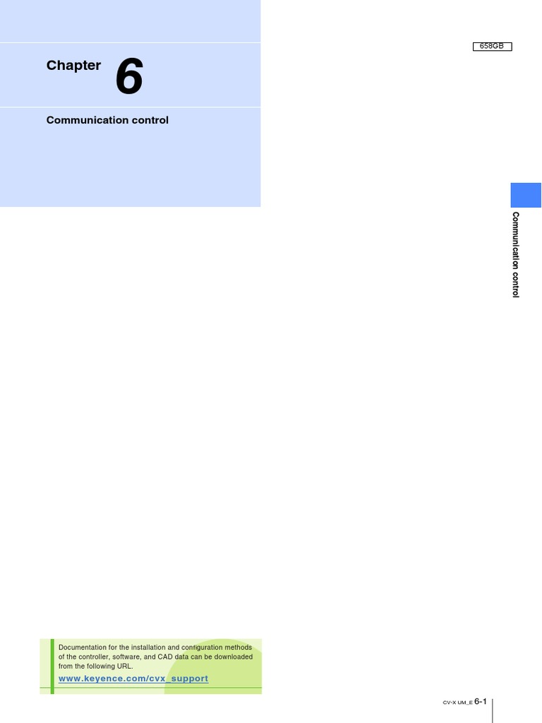 Communication Control | PDF | Input/Output | Parameter (Computer Programming)