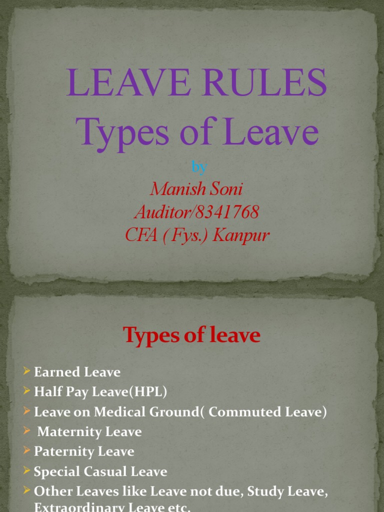 ccs-leave-rules-pdf-parental-leave-woman