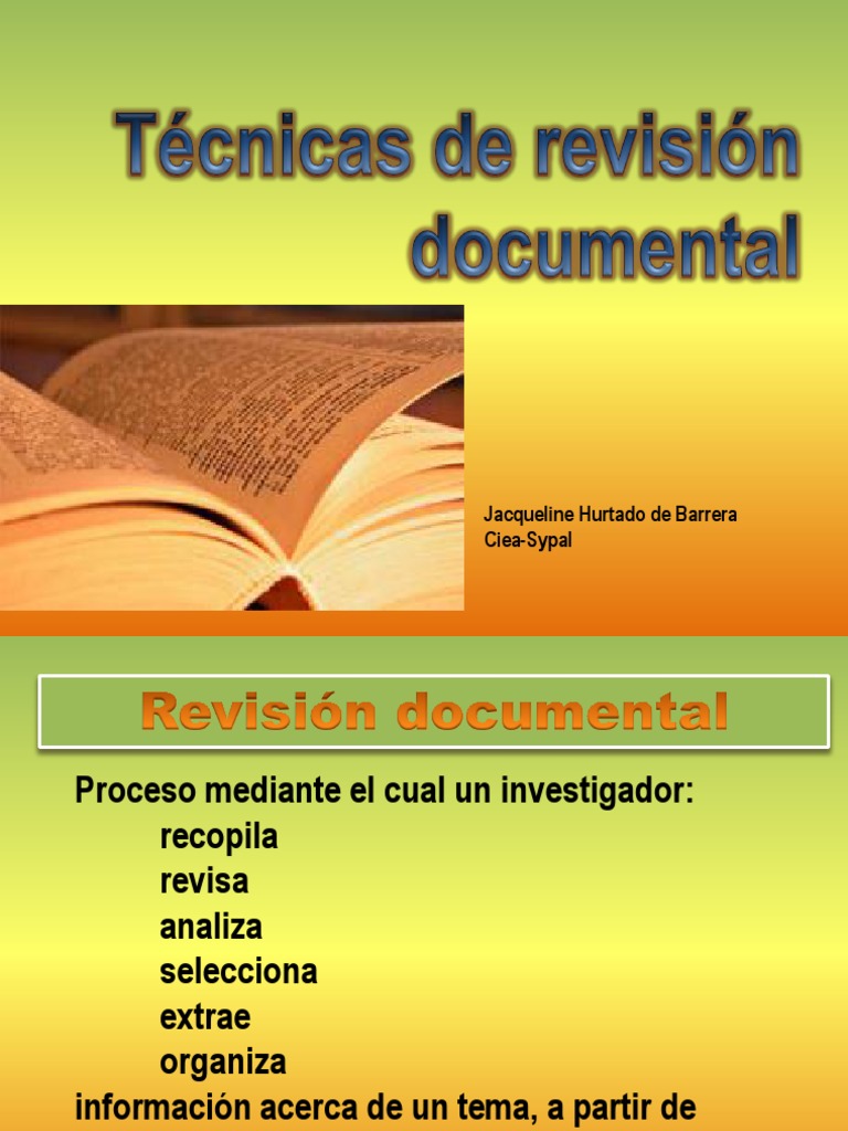 Revisión Documental | PDF | Autoestima | Conocimiento