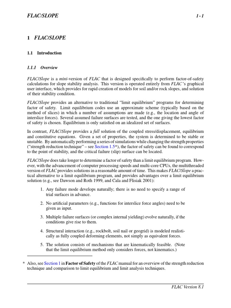 MANUAL FLAC-Slope | PDF | Window (Computing) | Command Line Interface
