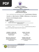 DepEd Format of A Project Proposal For Innovation in Schools | PDF ...