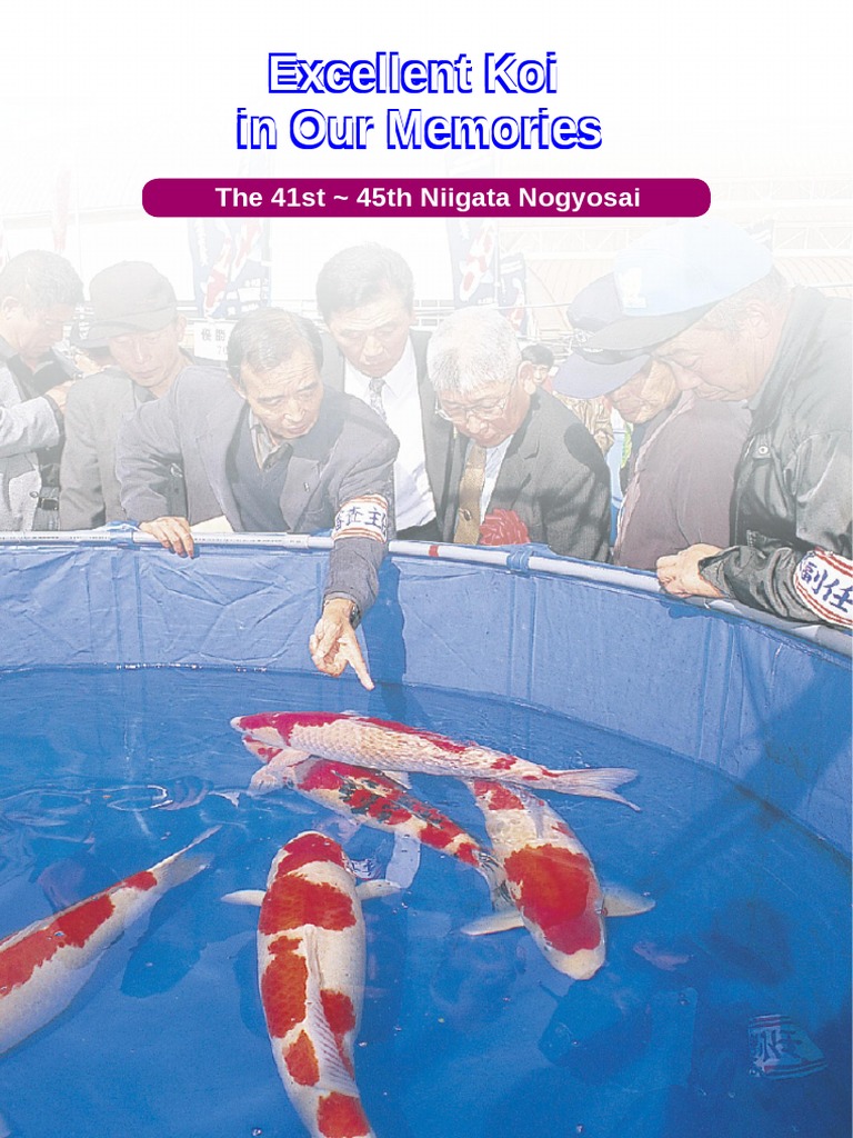 Niigata Nogyosai Koi Championship Results | PDF | Animals Kept As Pets ...