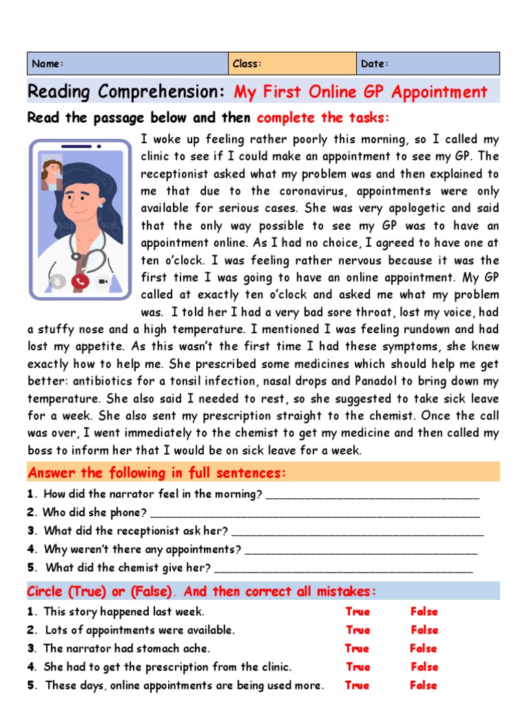 First Online GP Appointment Experience | PDF | Epidemiology | Health ...