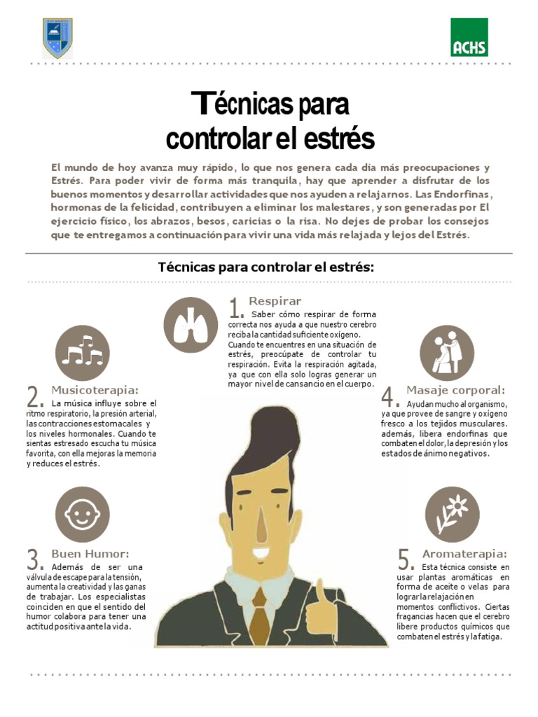 Técnicas para Controlar El Estres | Descargar gratis PDF | Estrés ...