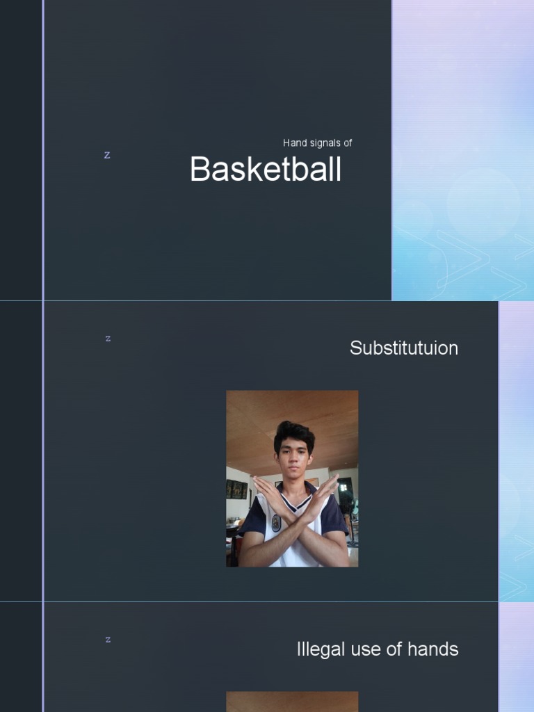 Basketball Hand Signals Explained | PDF