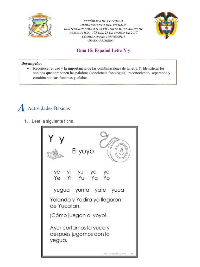 Guía de Español: Uso de la Letra Y | PDF | Lingüística | Ajedrez