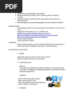 Performance Tasks - Filipino | PDF