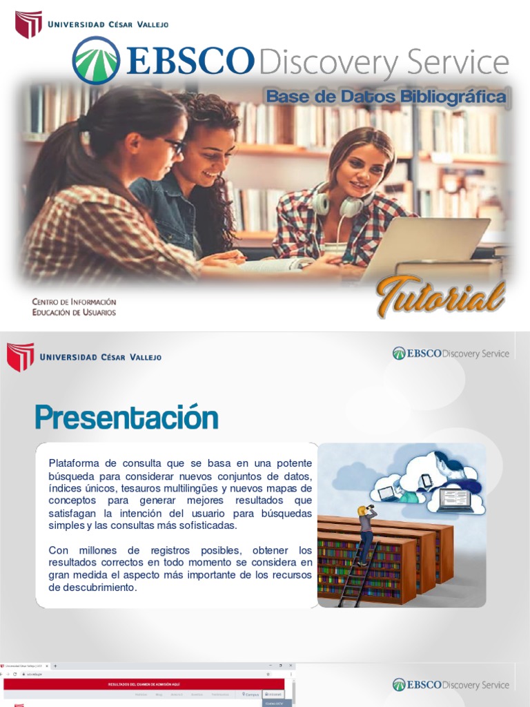 Tutorial Ebsco Discovery Service 2021 1 Pdf Red Mundial Internet