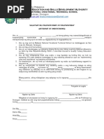 Release Waiver Quitclaim (Tagalog) - Kasambahay | PDF