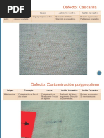 Catalogo Defectos | PDF | Textiles | Materiales