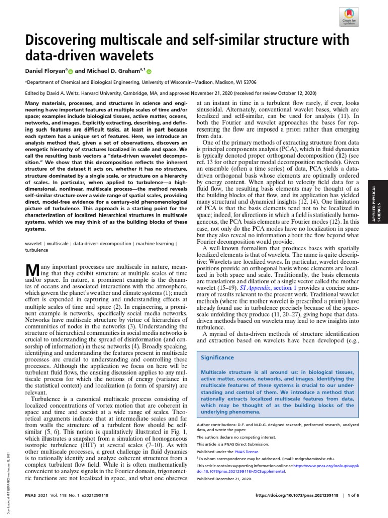 Data Driven Wavelet Decomp Descargar Gratis Pdf Wavelet Principal Component Analysis