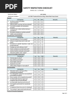 Cherry Pickers Safety Checklist | PDF