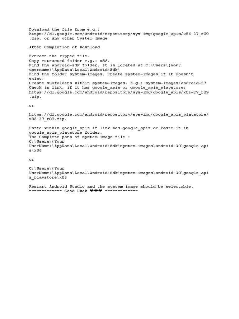 Android Studio - System Image Offline | PDF | Art | Technology ...