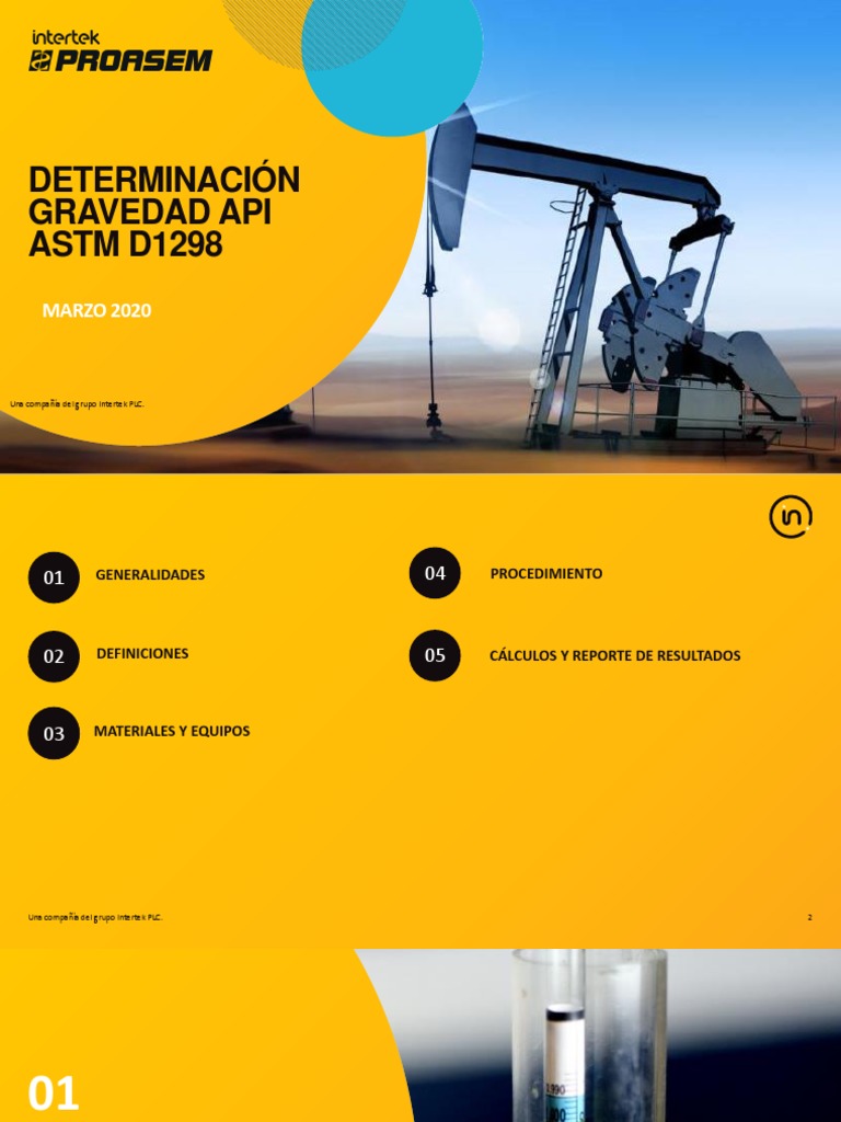 Astm d1298 | PDF | Densidad | Temperatura