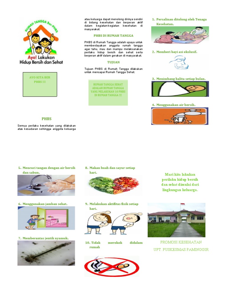 Leaflet Phbs RT | PDF