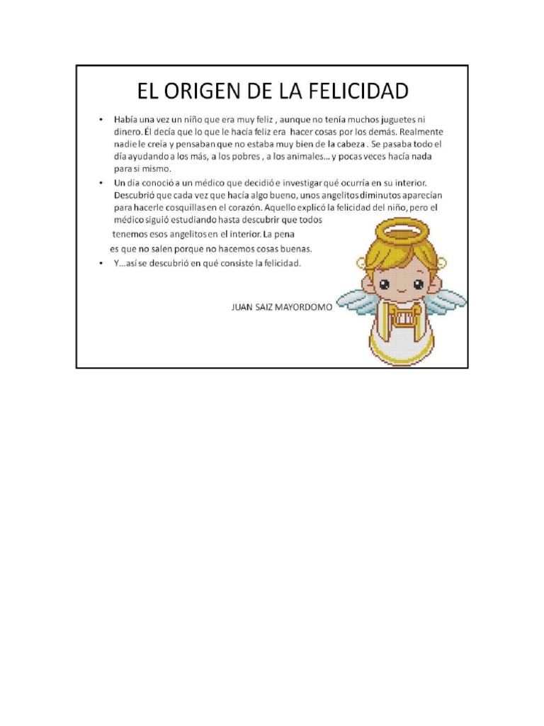 El Origen de La Felicidad | PDF