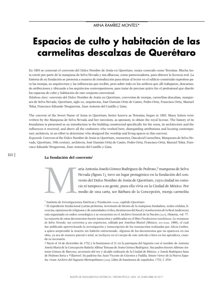 Mina Ramirez Espacios de Culto | Descargar gratis PDF | Teresa De Ávila ...