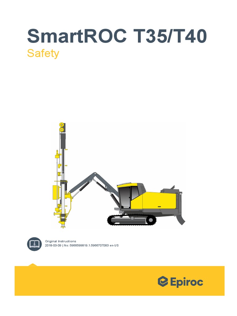 Epiroc t35 | PDF | Firefighting | Fires