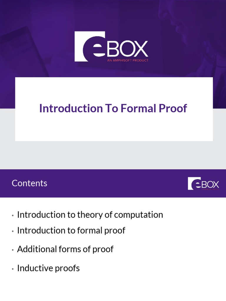 Mathematical Proofs | PDF | Mathematical Proof | Theory Of Computation