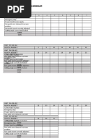 Machine Check Sheet | PDF | Machines | Manufactured Goods