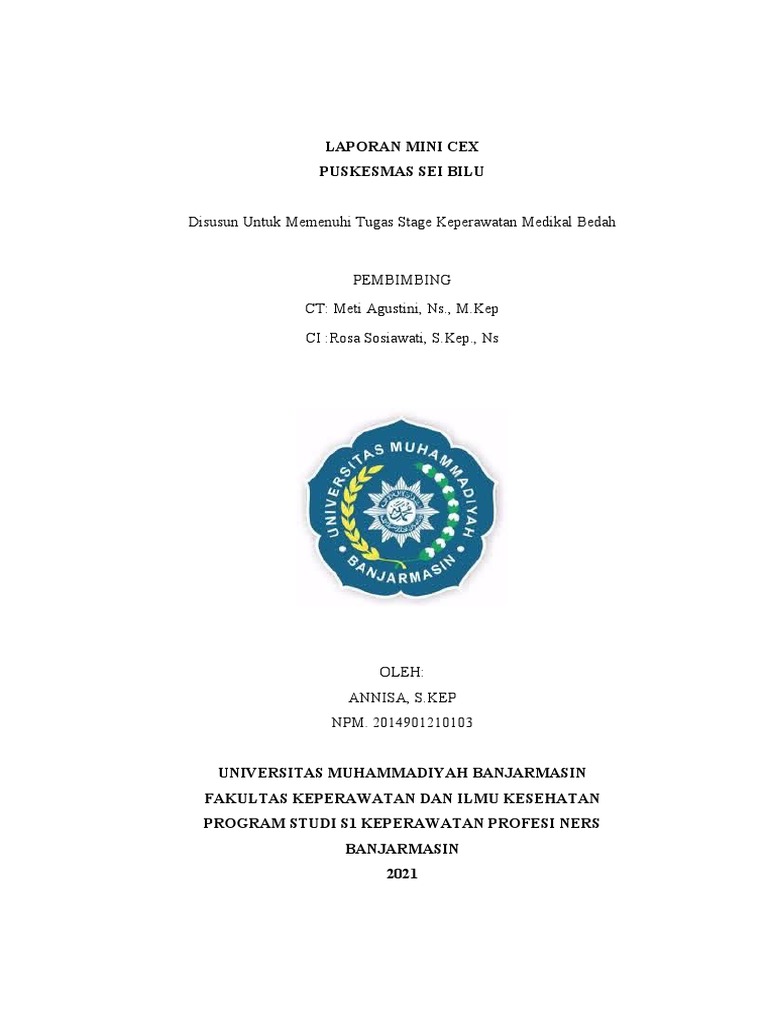 Mini-Cex Stase Jiwa | PDF