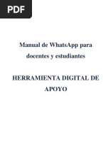 Manual-de-instrucciones-paso-a-paso-para-usar-WhatsApp | PDF ...