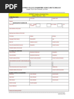 Modified Als Enrolment Form (Af2) Learner's Basic Profile | PDF ...