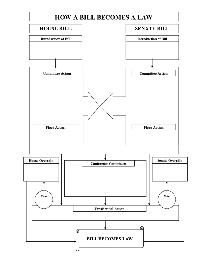 How A Bill Becomes A Law | PDF