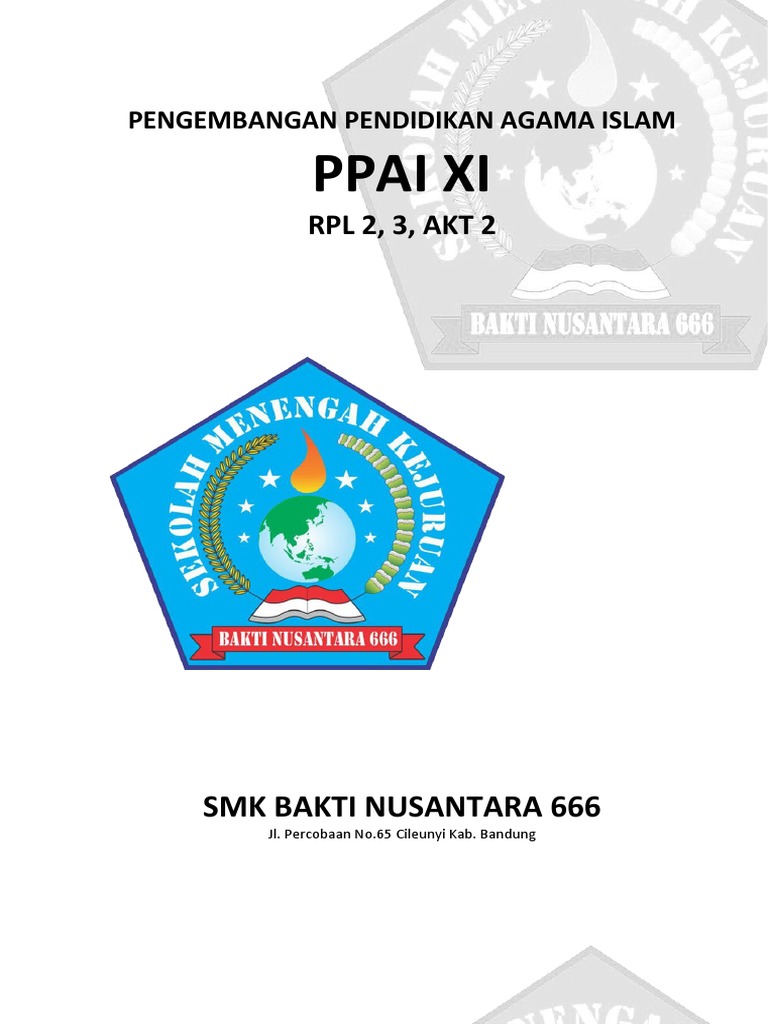 Kontrak Belajar PPAI SMK XI | PDF | Agama & Spiritualitas