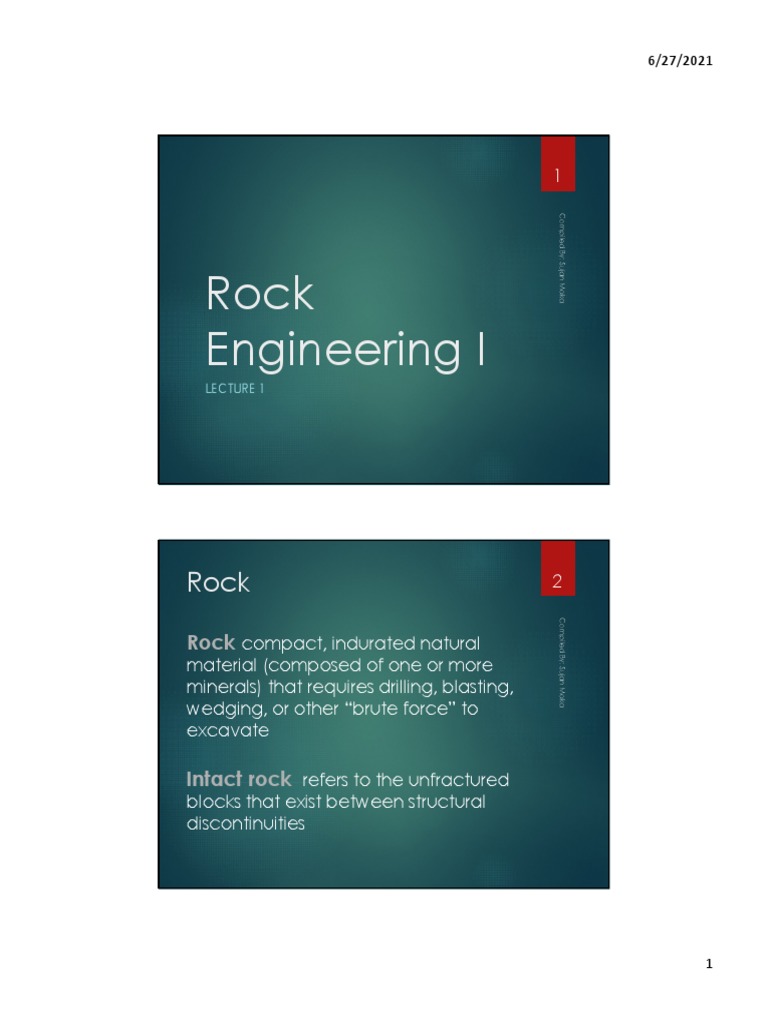 Introduction to Rock Engineering | PDF | Hydroelectricity | Engineering
