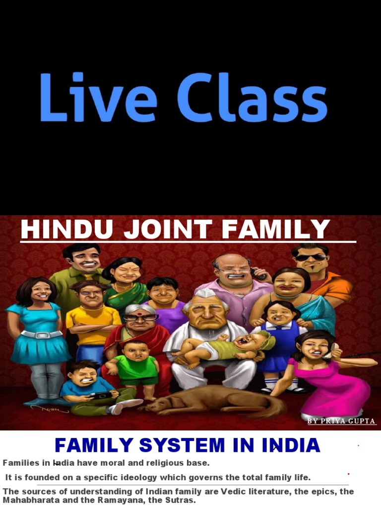 Understanding Hindu Joint Family System | PDF | Family | Social ...