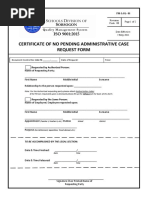 Certification of No Pending Case | PDF | Law