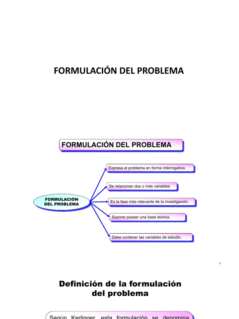 Formulación Del Problema | PDF | Inteligencia | Aprendizaje